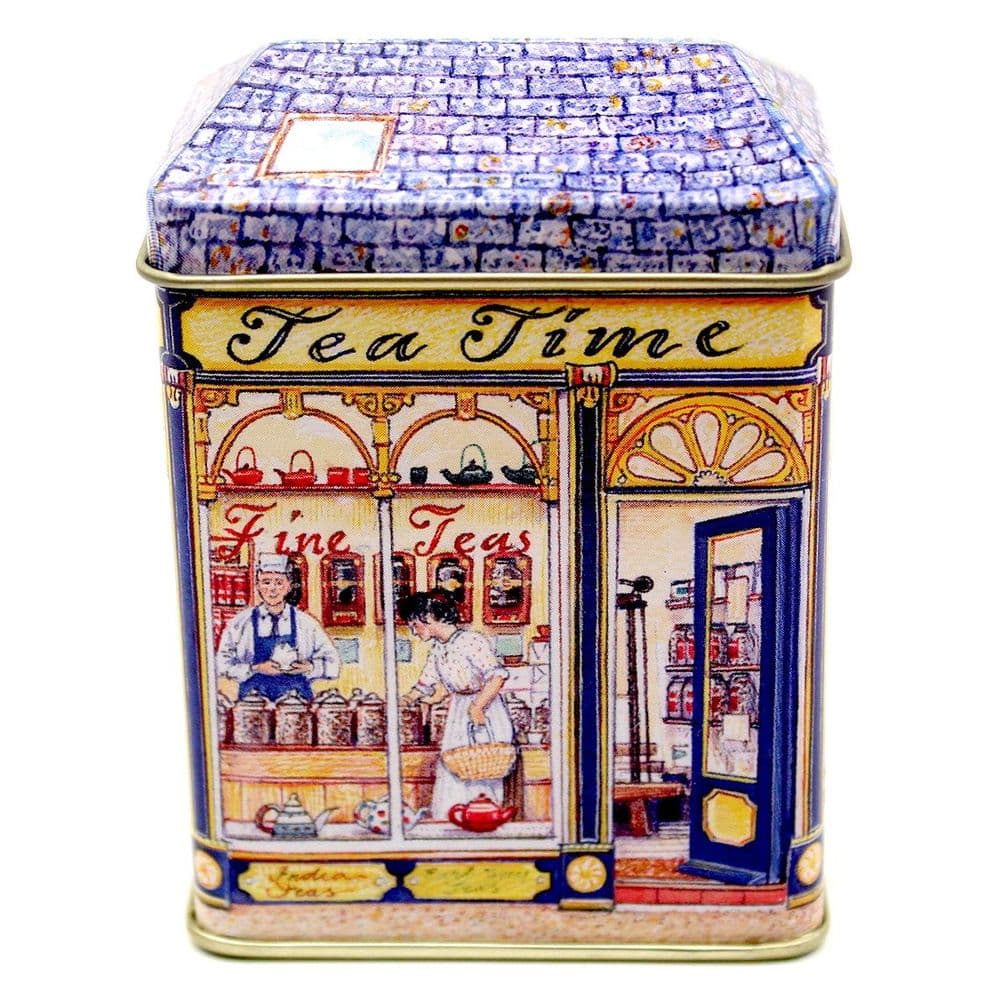 TEA SHOP | Unique tin|Unique Gift