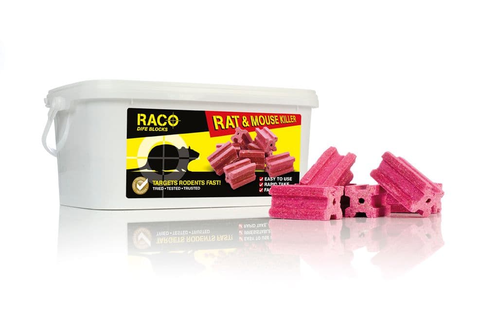36 x Block Bait - Rat & Mouse Killer Poison - Professional Strength