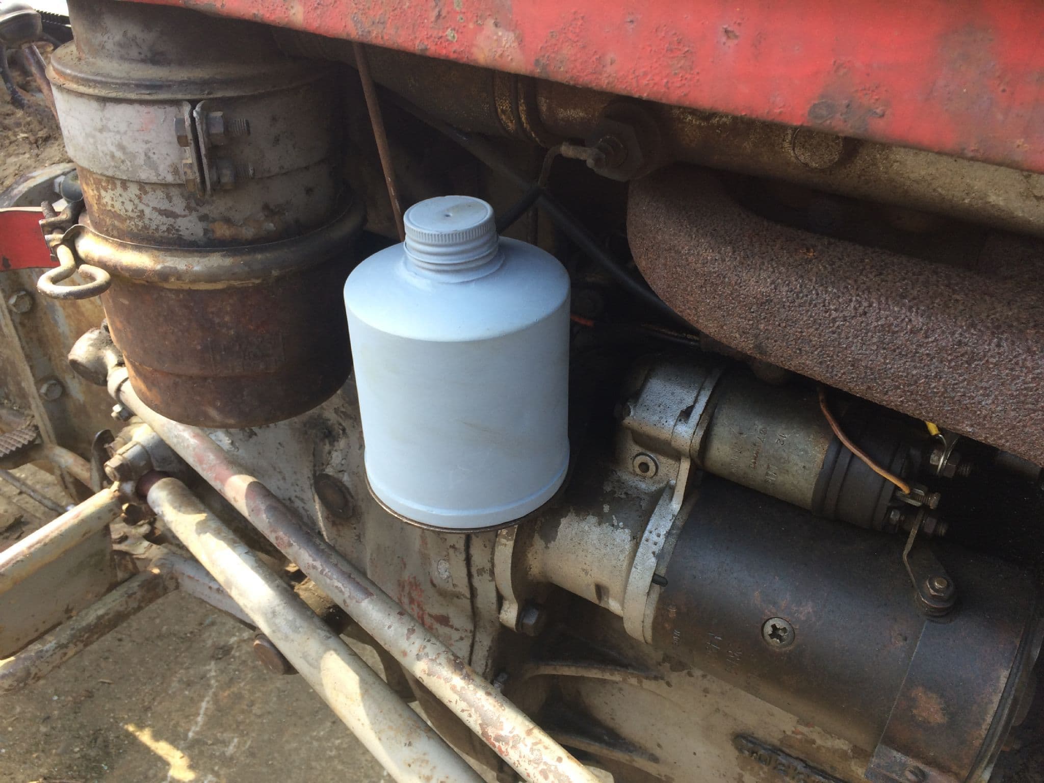 Ferguson TEF Tractor Diesel Ki-Gas Tank