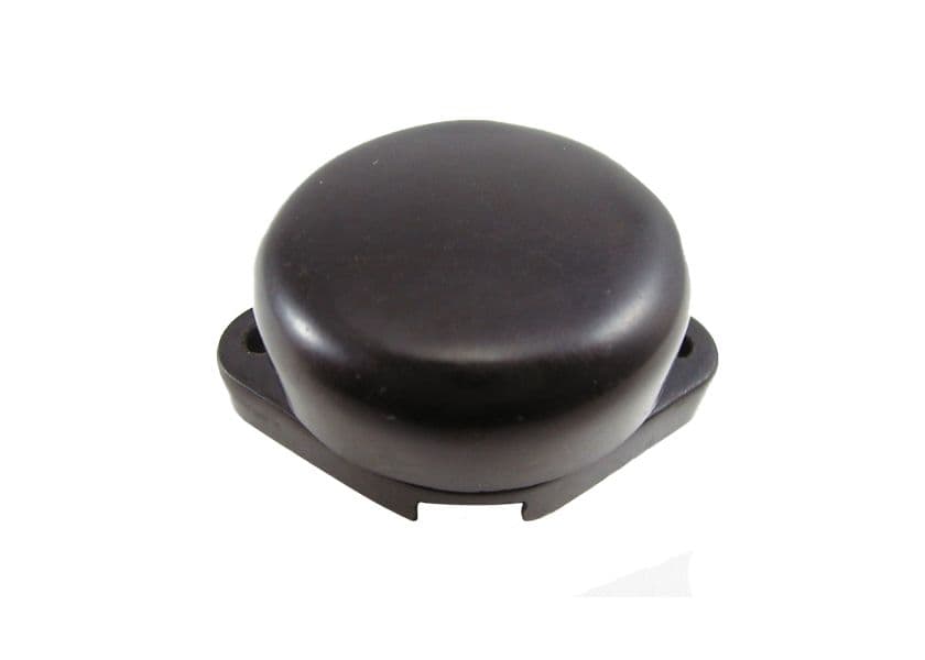 Lucas Style Black Horn Button