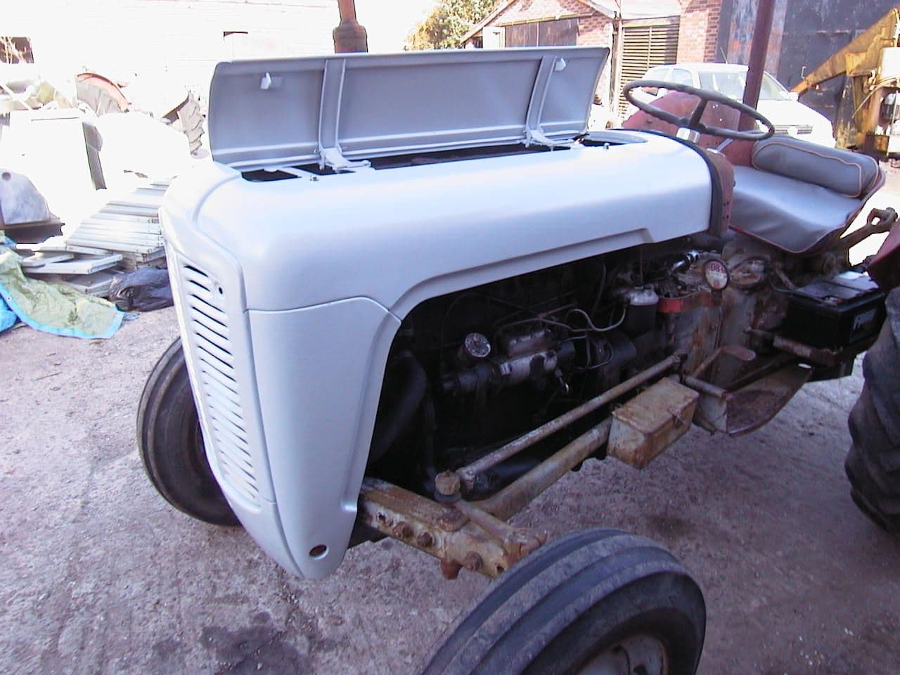 Massey Ferguson FE35 Bonnet Complete Button Type