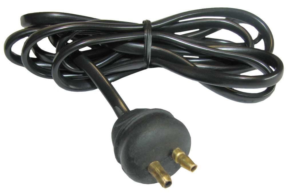 Massey Ferguson / Fordson Rubber Auxiliary 2 Pin Plug inc Cable