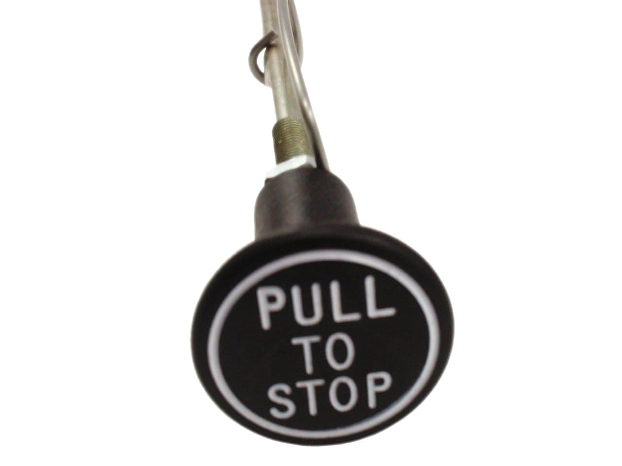 Stop Control Rod & Knob Complete Assy