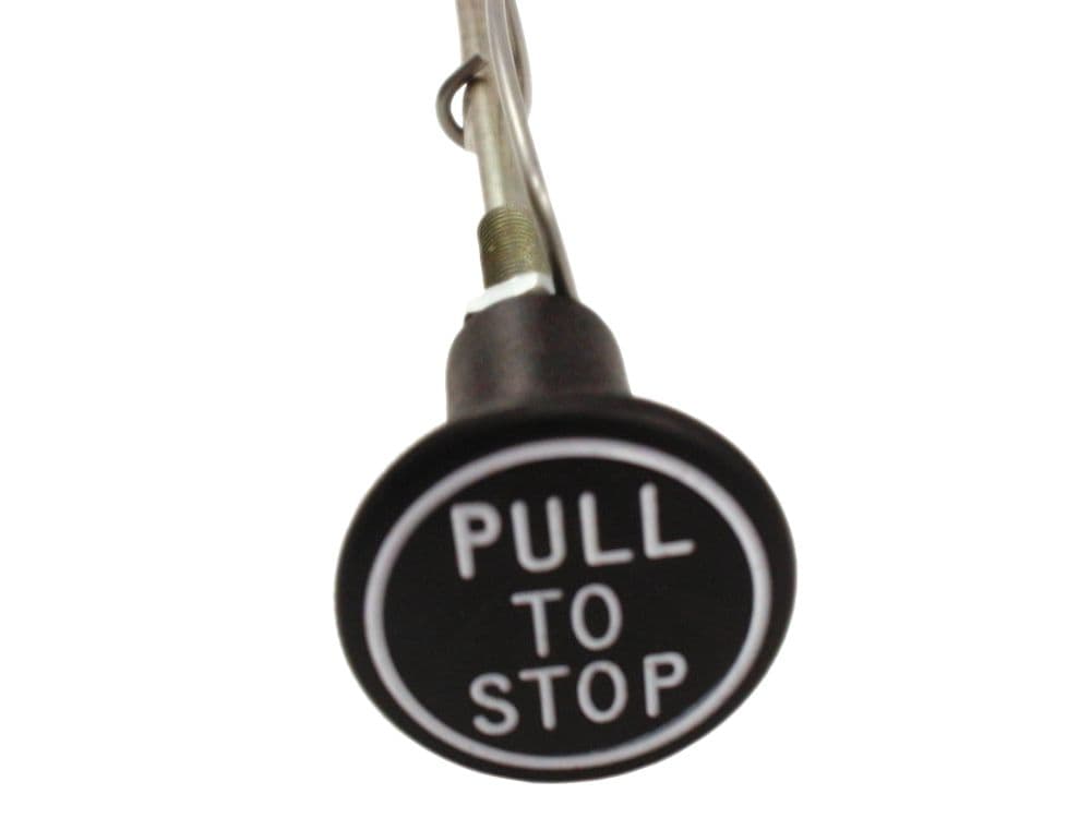 Stop Control Rod & Knob Complete Assy