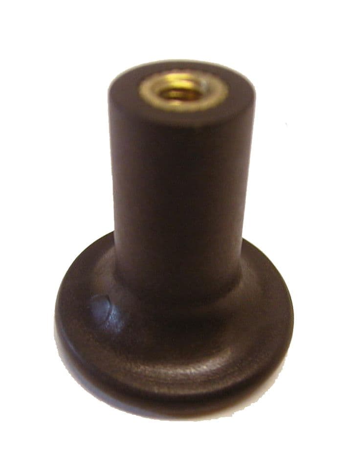 Tractor Stop Control Knob in Black