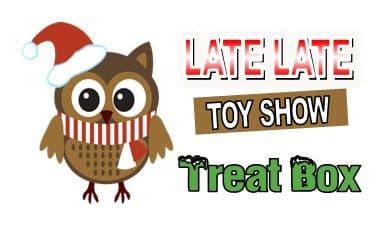 21 OWL Late Late Toy Show Treat Box Stickers
