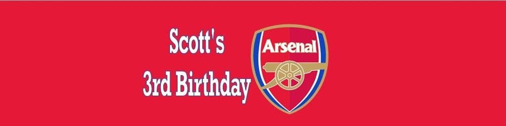 Arsenal Bottle Label Wrapper