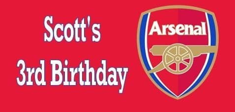 Arsenal Chocolate Candy Bar Wrapper