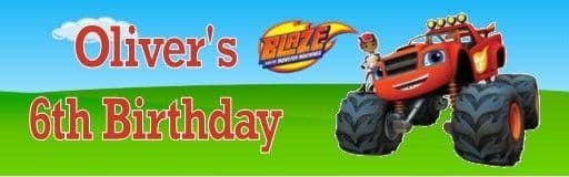 Blaze and the Monster Machines Chocolate Candy Bar Wrapper