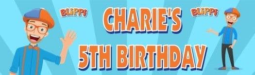 Blippi Chocolate Candy Bar Wrapper