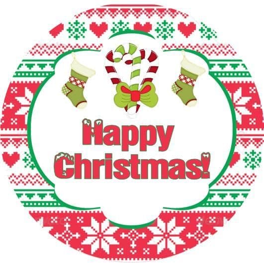Christmas Stickers Design 6