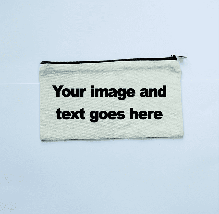 Custom Image Name Pencil Case