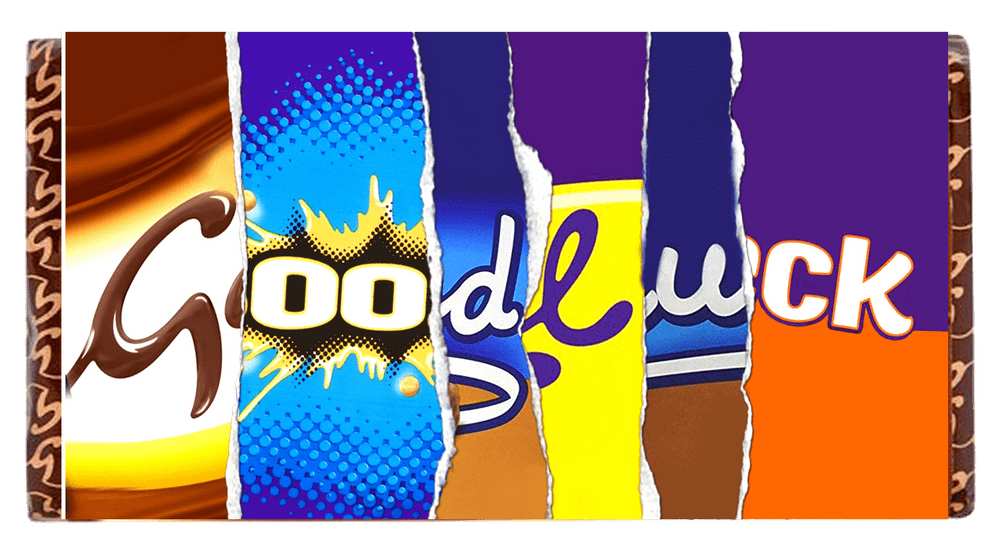 Galaxy Good Luck Bar Wrapper