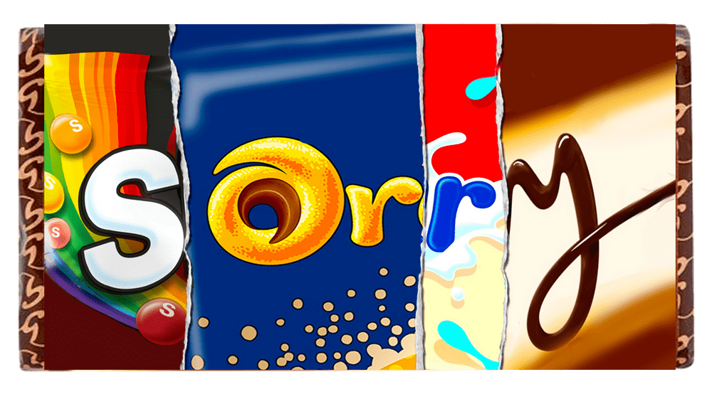 Galaxy Sorry Bar Wrapper