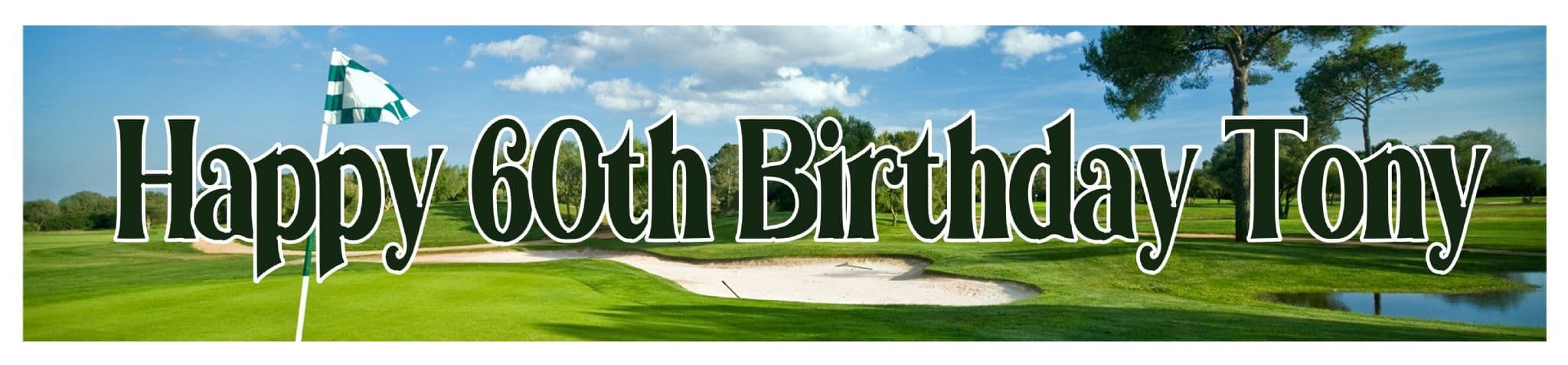Golf Theme Banner