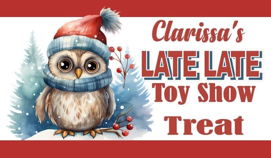 Large Owl Berries Late Late Toy Show Wrapper