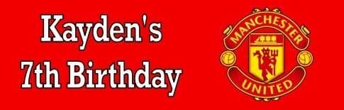 Manchester United Chocolate Candy Bar Wrapper