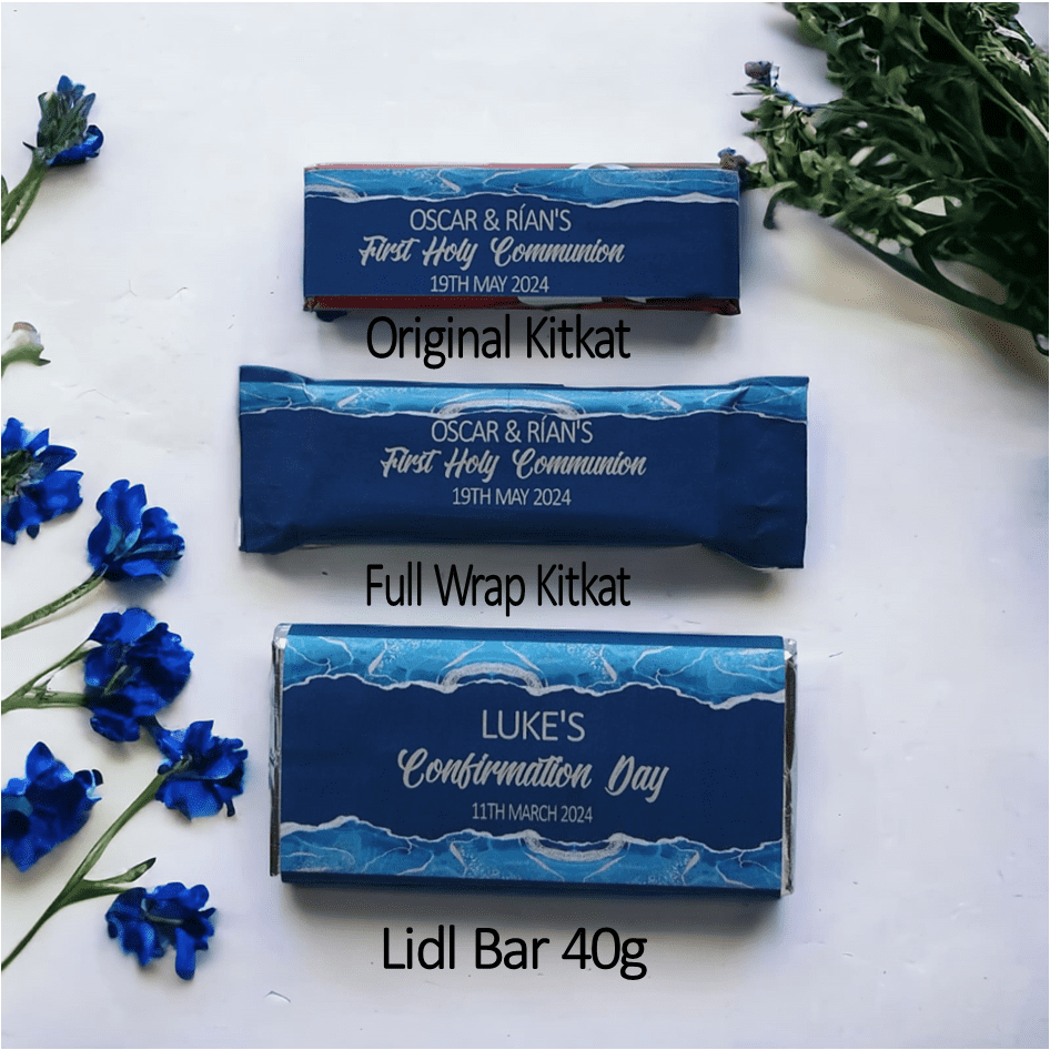 Minecraft Chocolate Candy Bar Wrapper