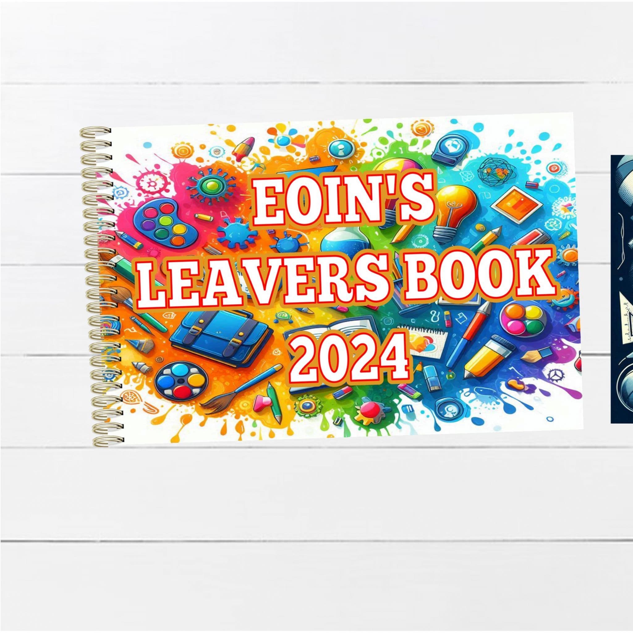 Paint Splash Wire Bound Leaver Book