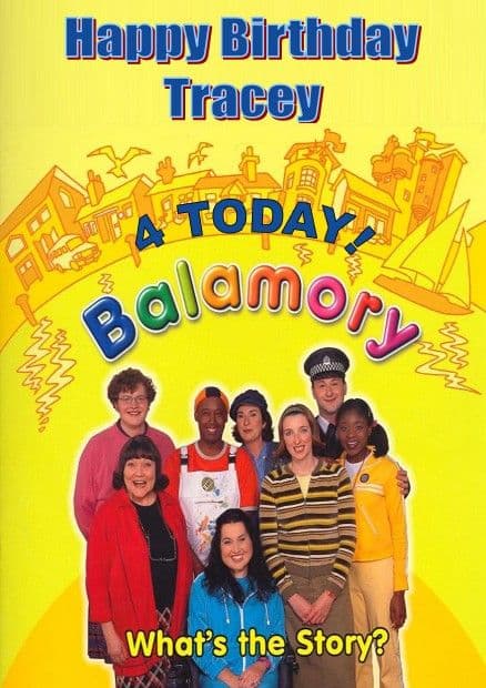 Personalised Balamory Birthday Card