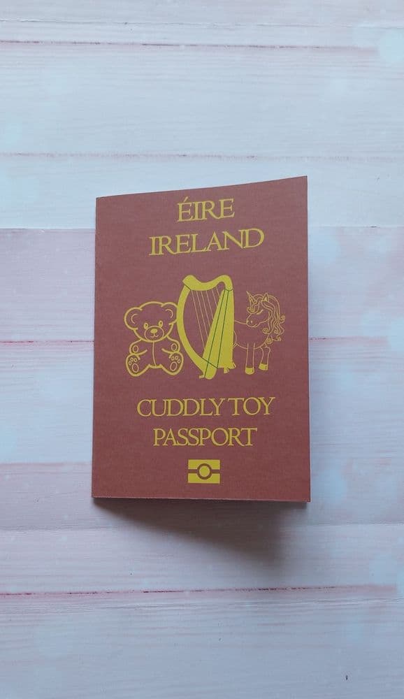 Personalised Cuddly Toy Passport