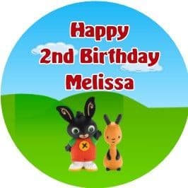 Personalised Edible Bing Cake Topper