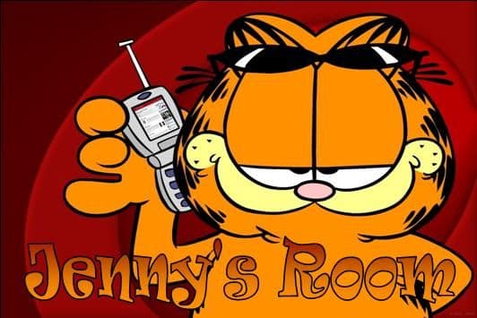 Personalised Garfield Door Plaque