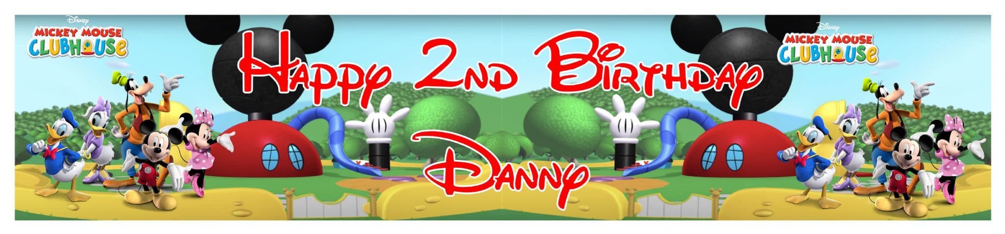Mickey Mouse Clubhouse Banner