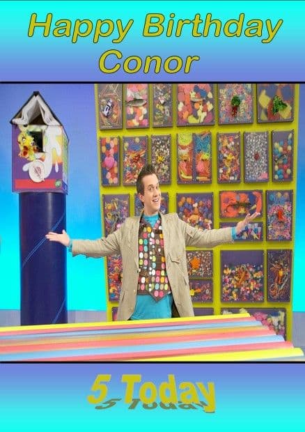 Personalised Mister Maker Birthday Card