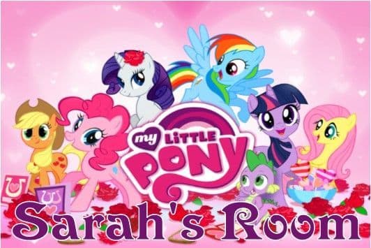 Personalised My Little Pony Door Plaque