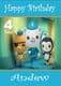 Personalised Octonauts Birthday Card