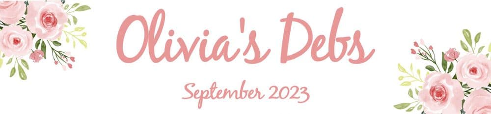 Personalised Pink Floral Debs Banner