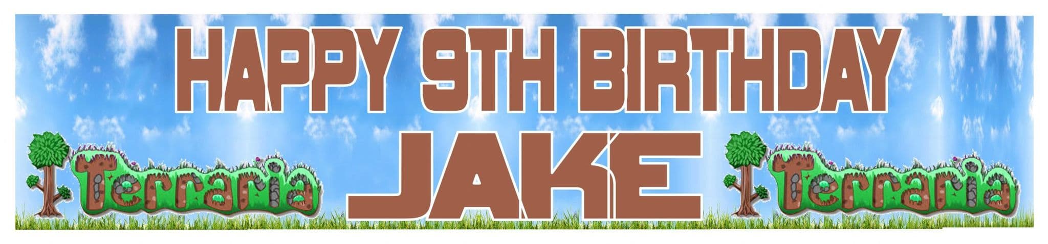 Personalised Terraria Banner