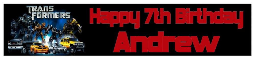 Personalised Transformers Banner