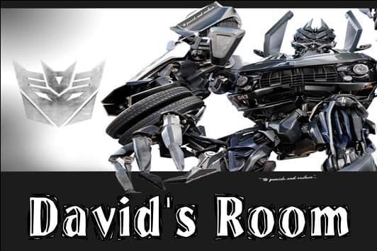 Personalised Transformers Door Plaque