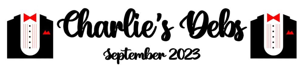 Personalised Tuxedo Debs Banner