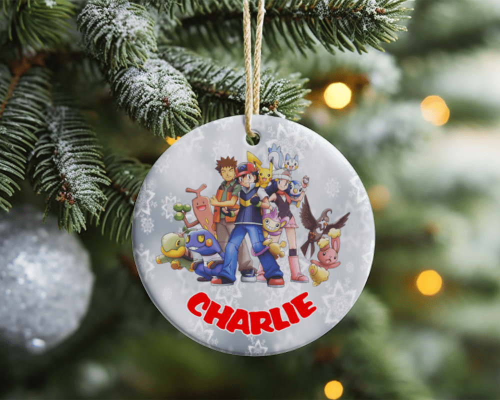 Pokemon Christmas Ornament Decoration