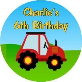 Red Tractor Stickers