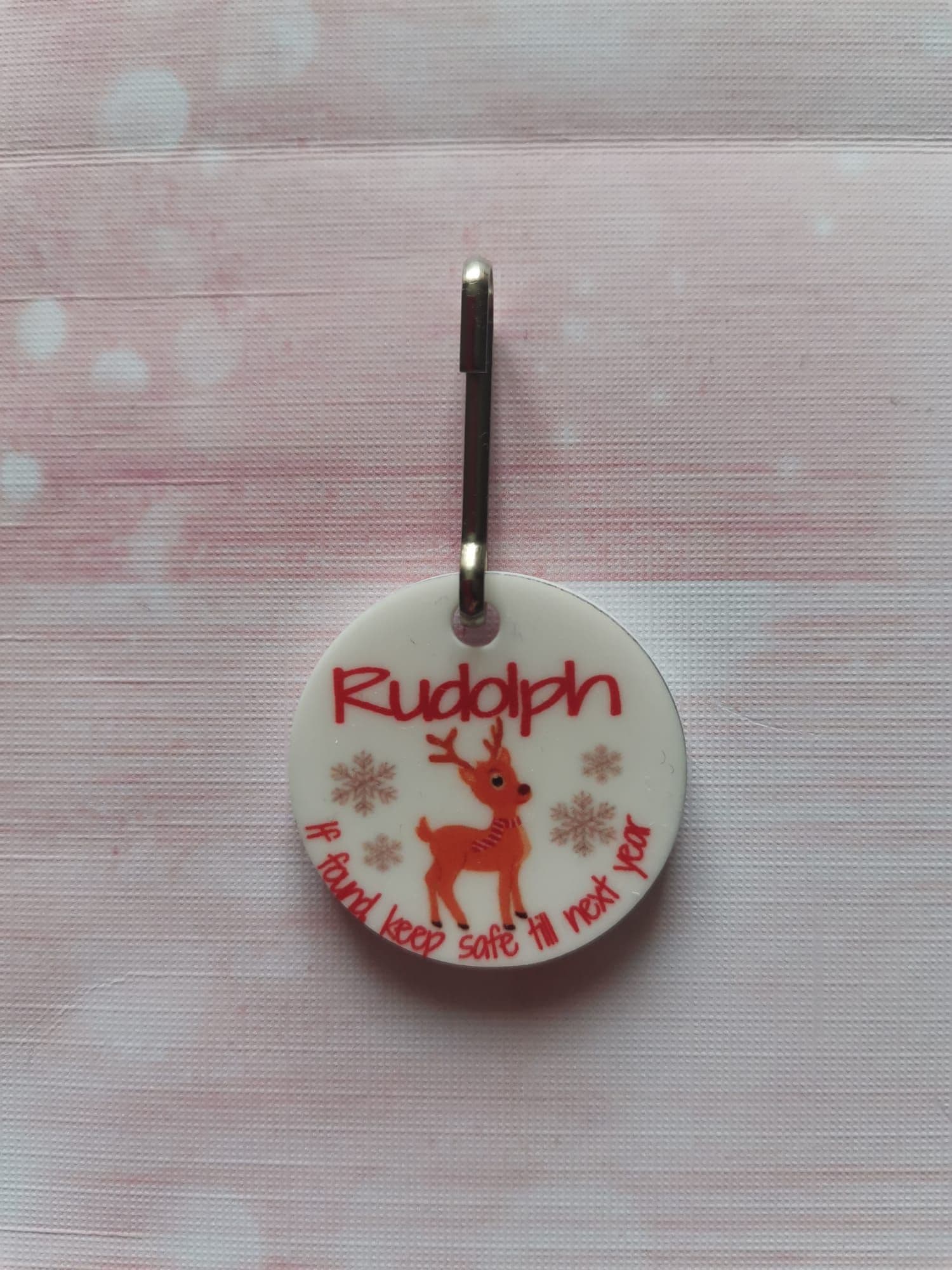 Rudolph s Lost Name Tag