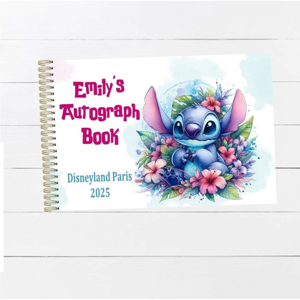 Stitch Wire Bound Autograph Book