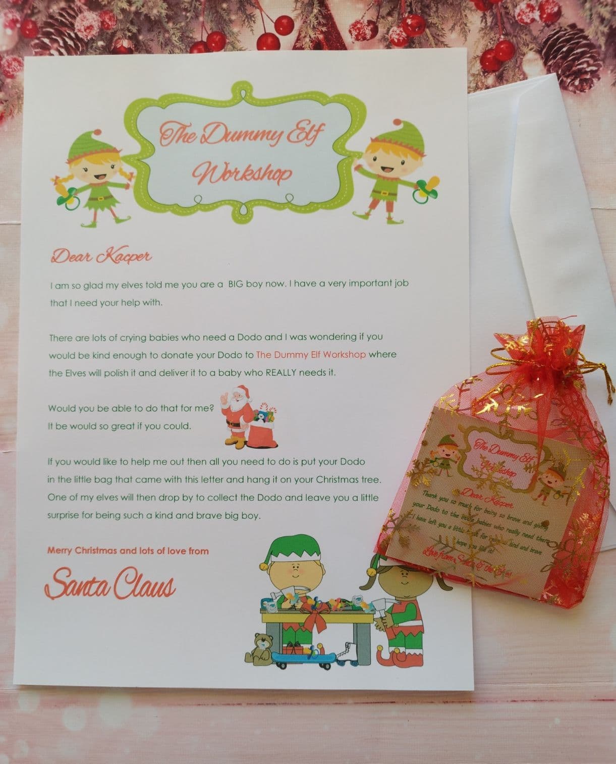 The Dummy OR Bottle Elf Workshop Kit