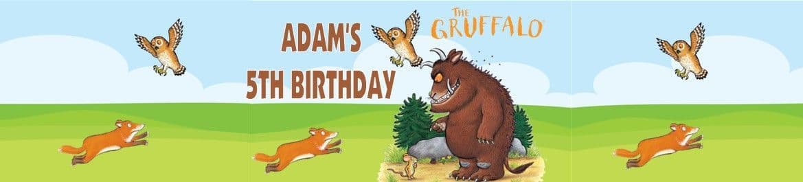 The Gruffalo Bottle Label Wrapper