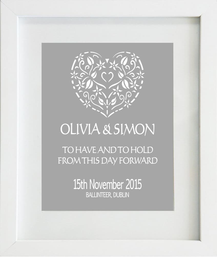 Wedding Print Design 1