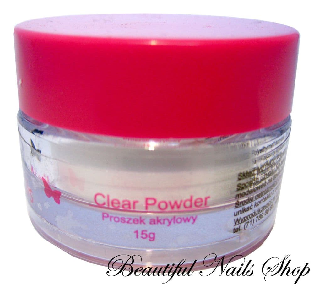 Clear Acrylic Powder 15g
