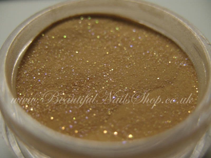 Light brown acrylic powder with glitter 4g /061/