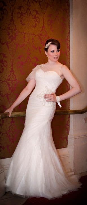 Kelly vintage inspired boho style side tiara