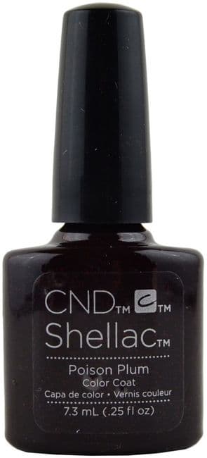 CND Shellac Plum Paisley