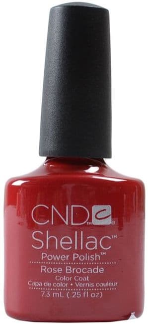 CND Shellac Rose Brocade