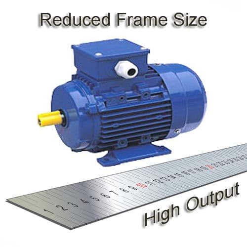 3 0kw 2 Pole 3 Phase 90L Frame IP55 Motor AMA-HO90L