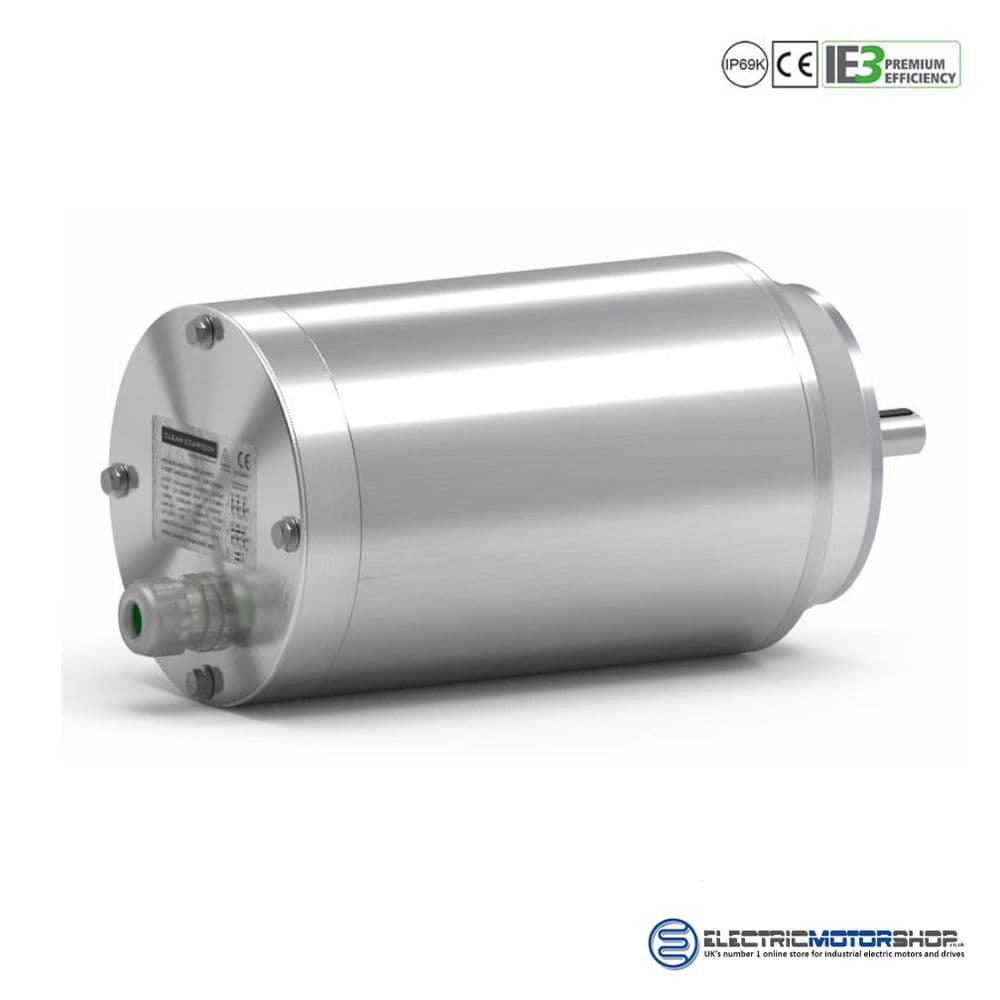 Clean-Geartech SPM100L4B14 2 2kW 4 Pole 230/400V 50Hz IP69K IE3